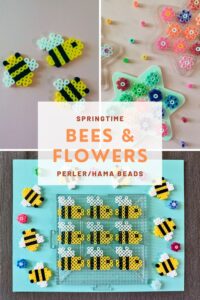 Two Perler Bead Bees (Pattern) 🐝 - Emily's Bead Creations
