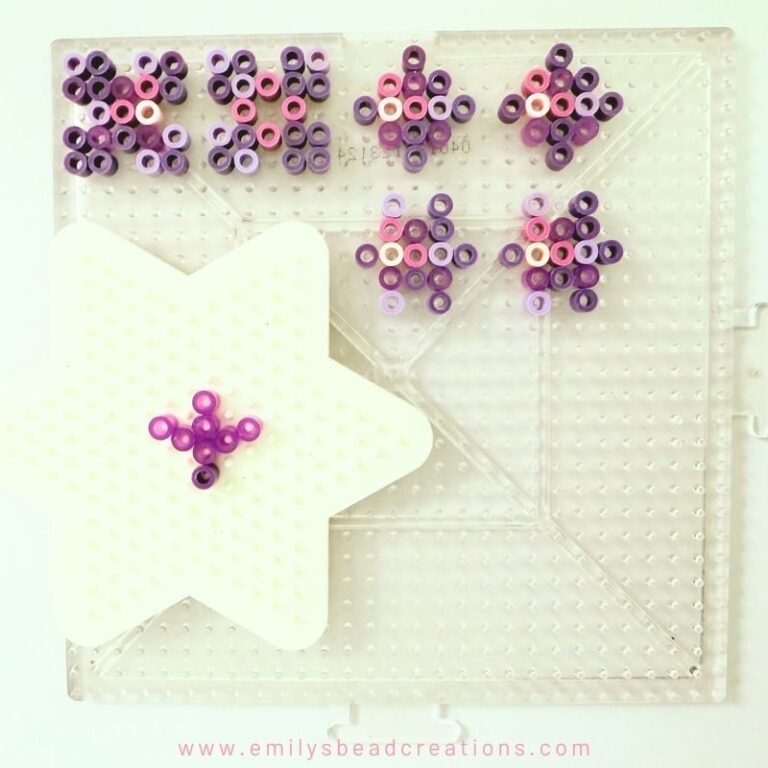 3D Minecraft Amethyst Block Perler Bead Pattern – Emily's Bead Creations
